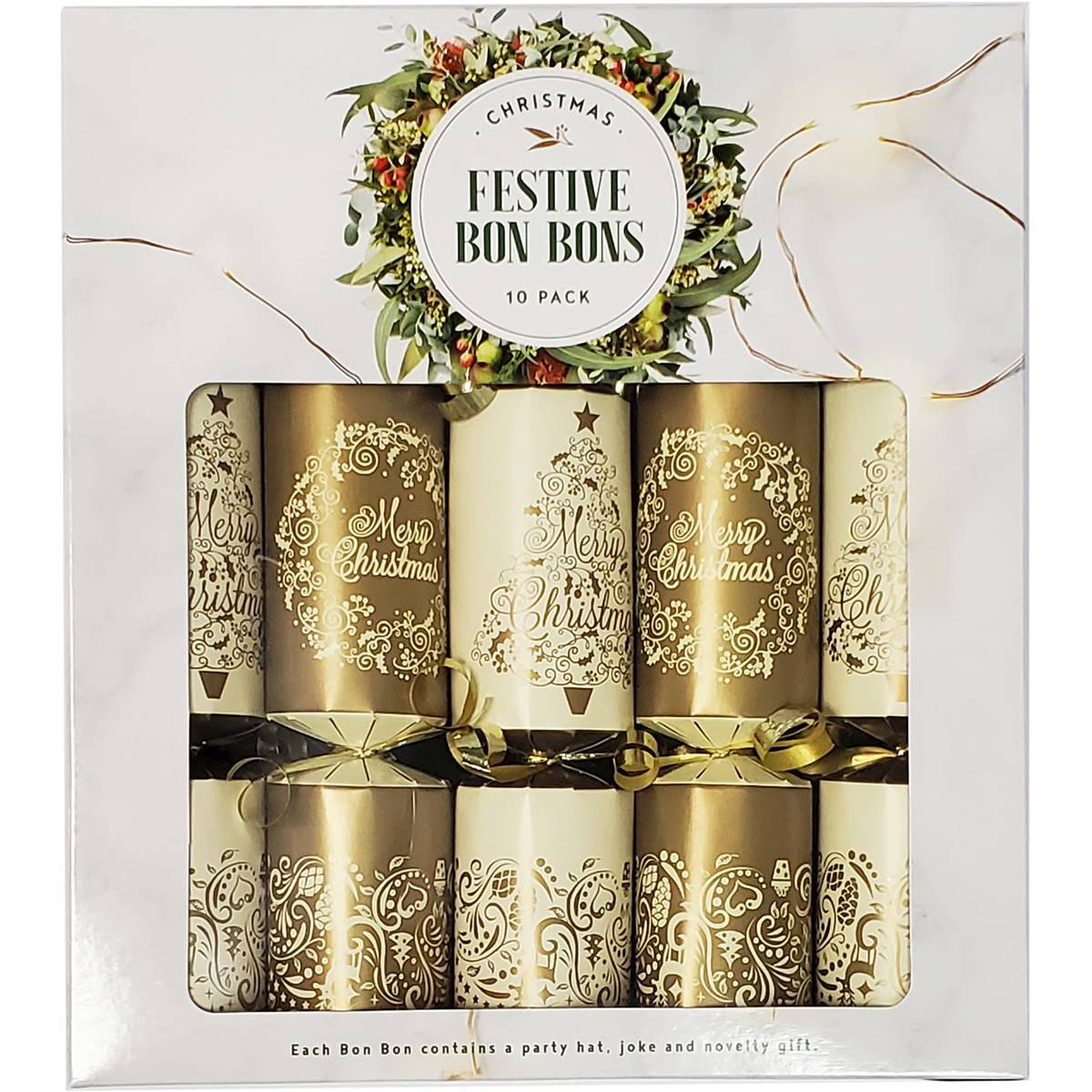 Christmas Festive Bon Bons 10 Pack | Woolworths