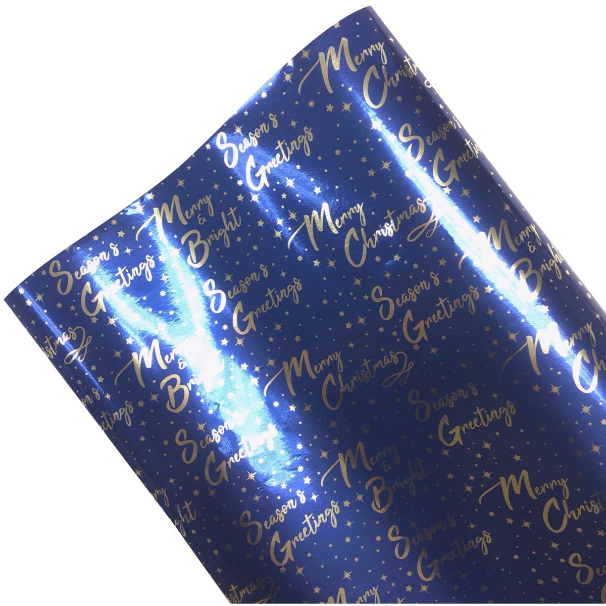 Christmas Foil Wrapping Paper 5m Assorted Each | Woolworths