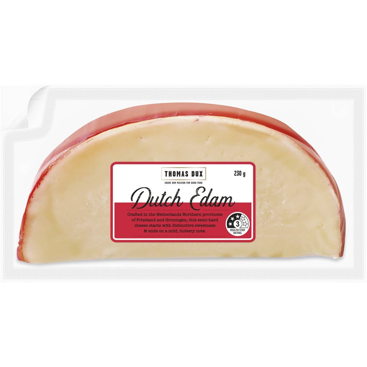 Thomas Dux Dutch Edam 230g | Woolworths