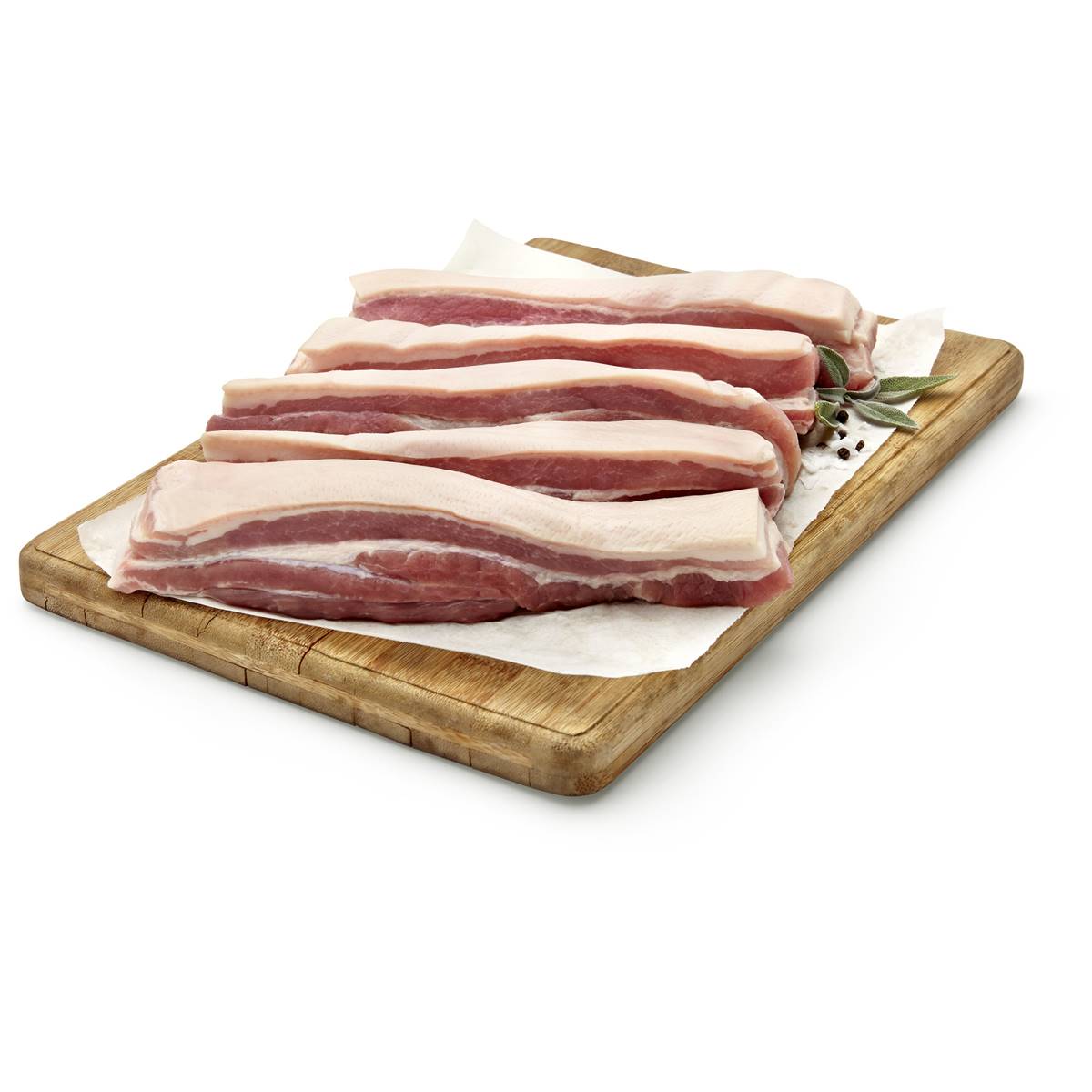 Woolworths Pork Rashers Min. 1.02kg | Woolworths