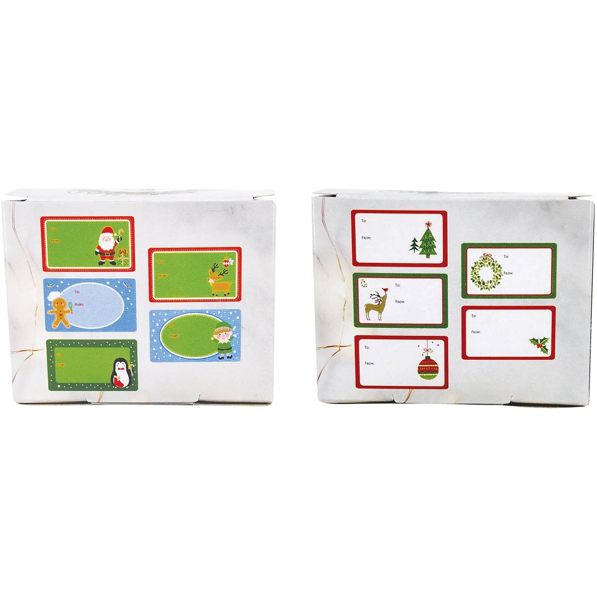 Christmas Present Stickers Boxed 100 Pack | Woolworths