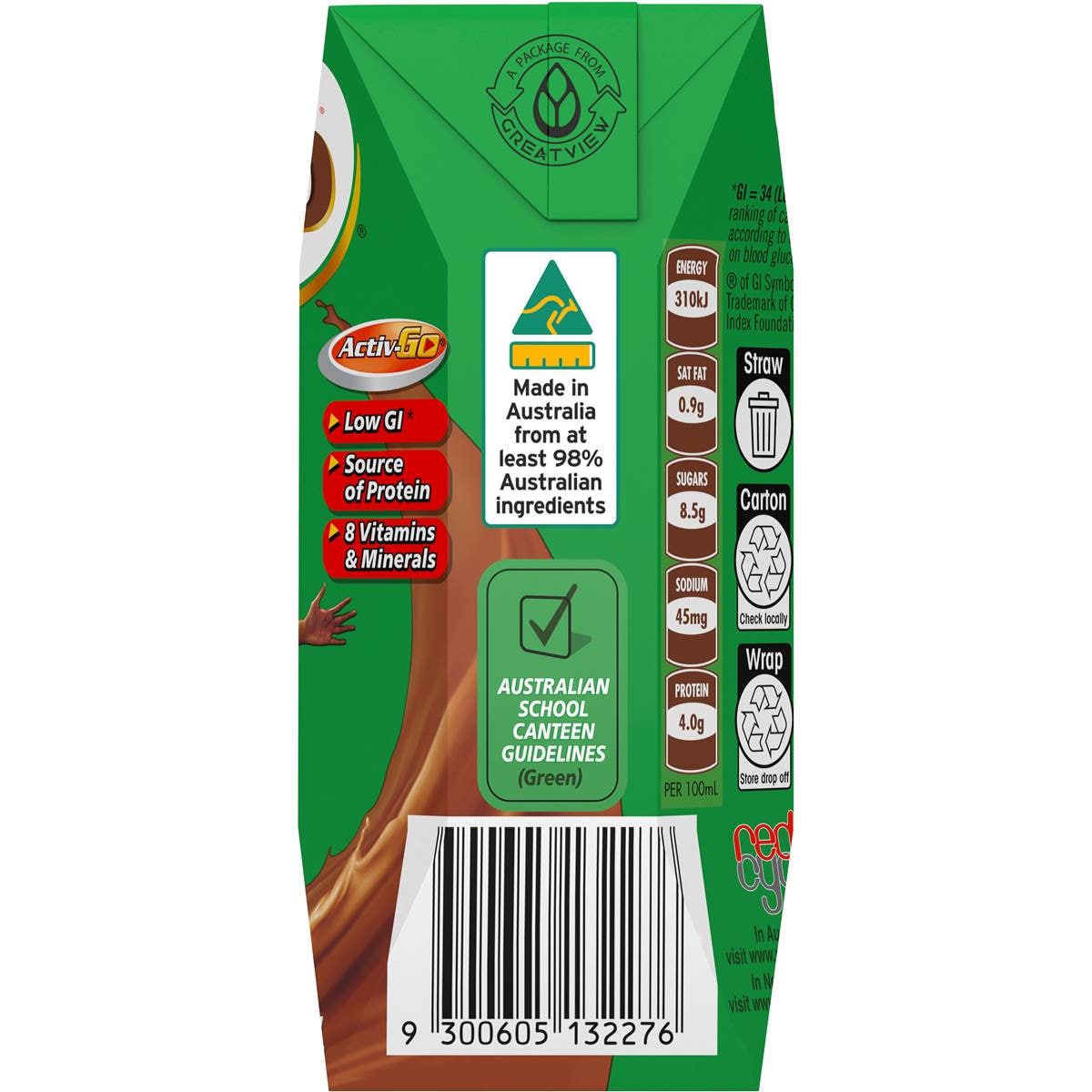 Milo Ready To Drink 200ml X3 Pack | Woolworths