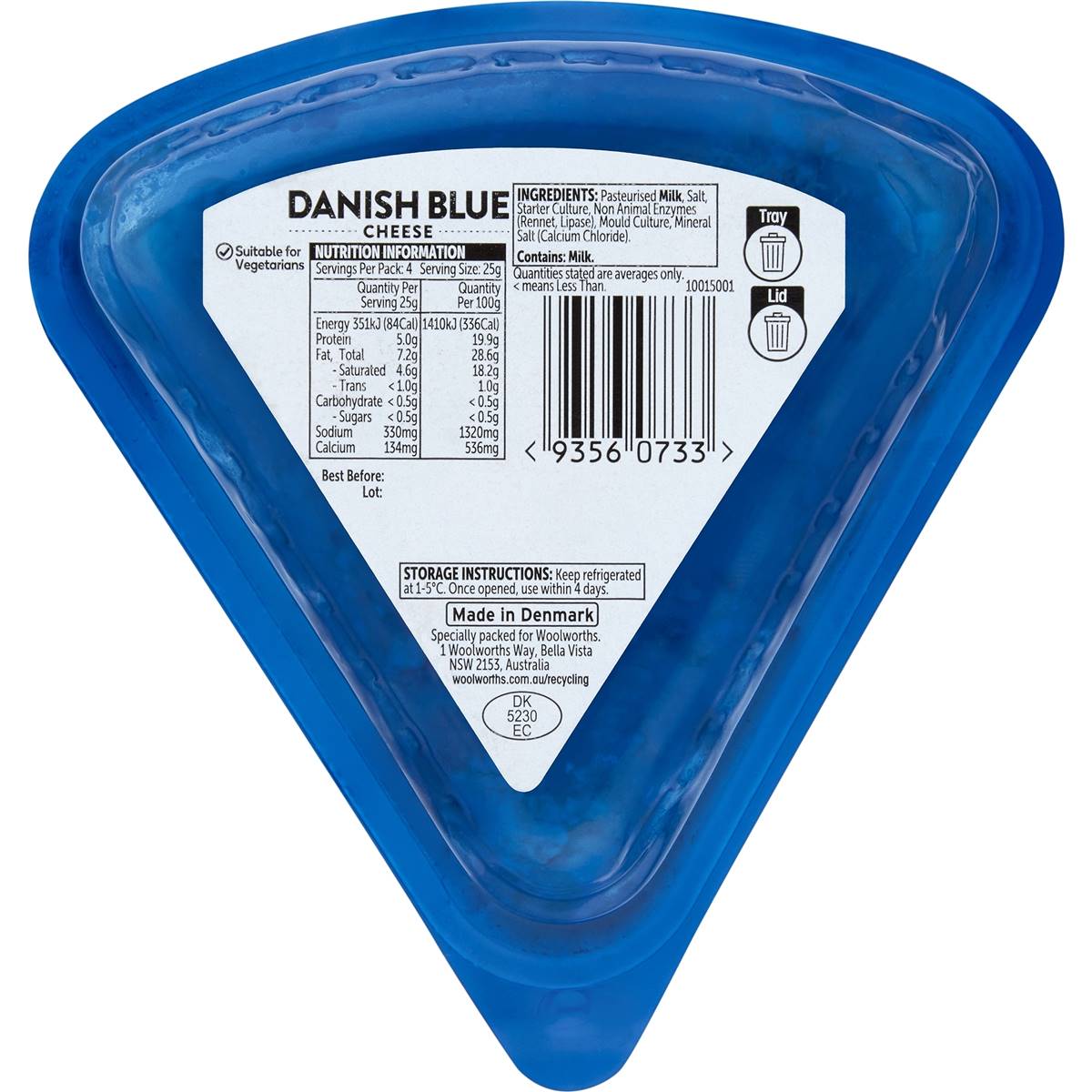 Thomas Dux Danish Blue Cheese 100g | Woolworths