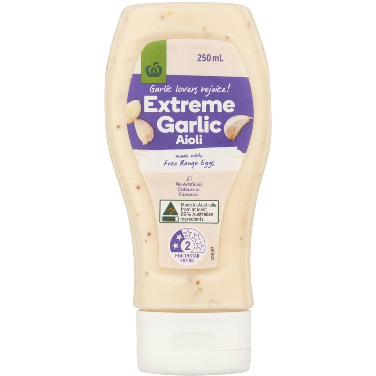 Woolworths Extreme Garlic Aioli 250ml | Woolworths