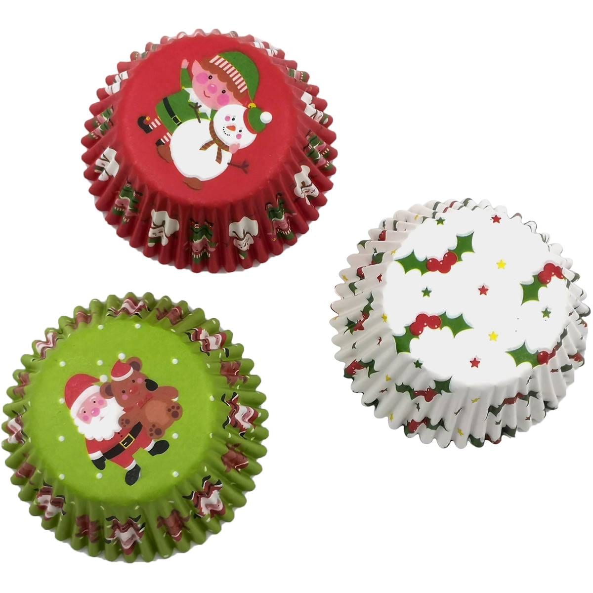 Christmas Cupcake Cases 100 Pack | Woolworths