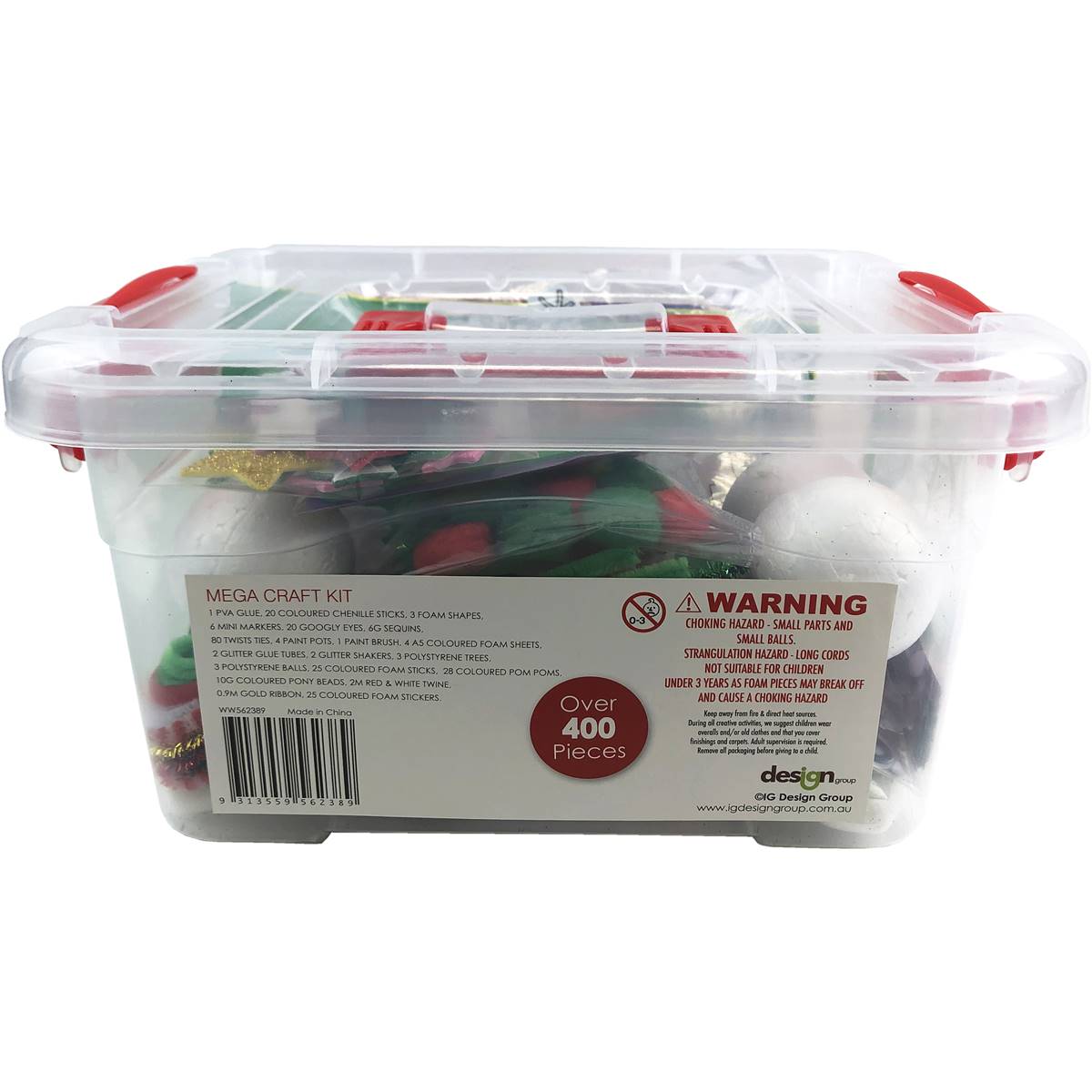 Christmas Mega Craft Tub Each | Woolworths