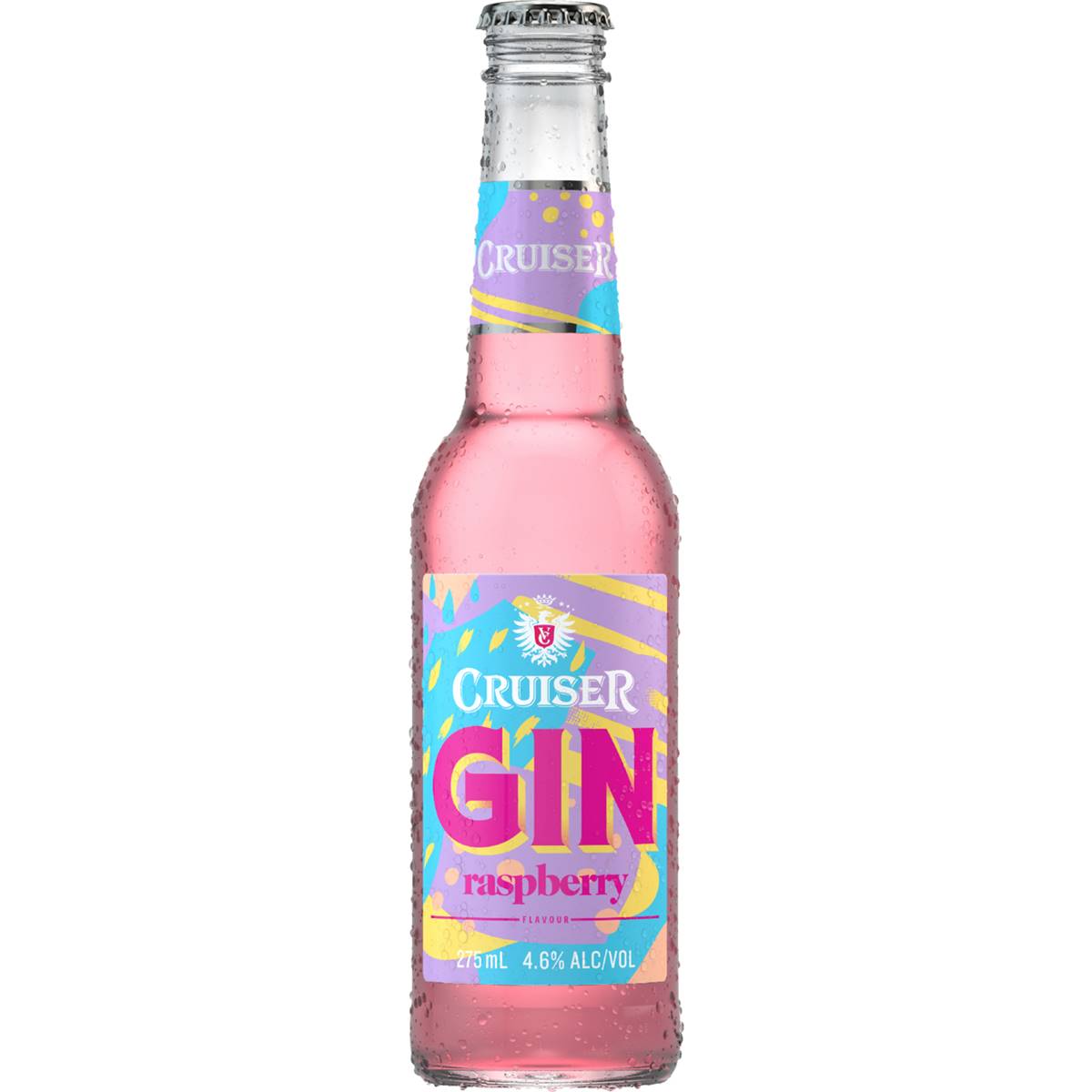 Vodka Cruiser Gin Raspberry 275ml | Woolworths