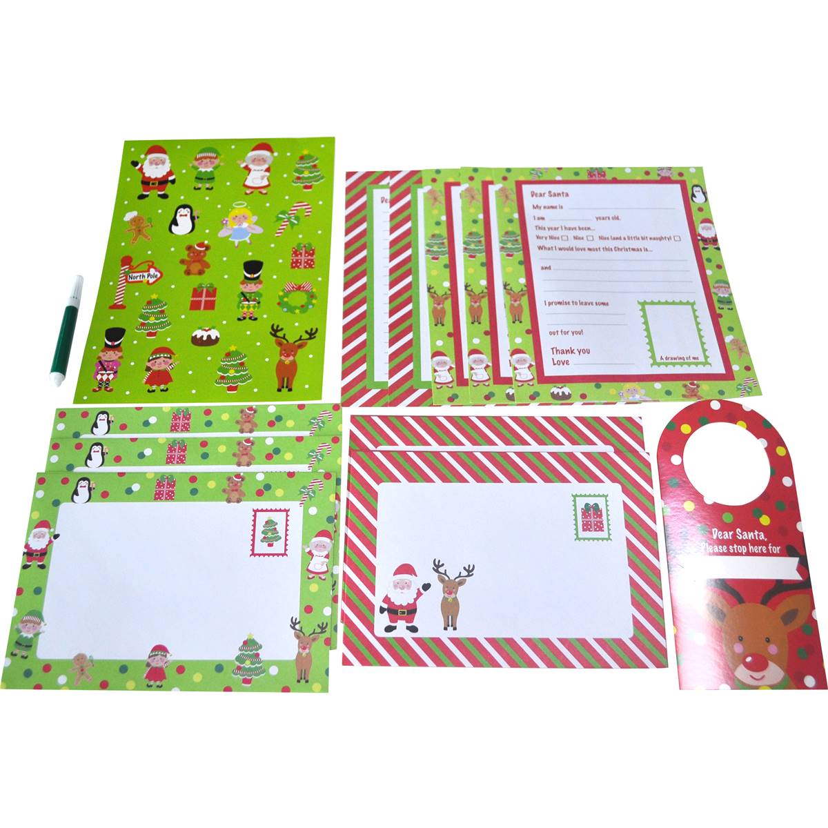 Christmas Letter To Santa Pack Each | Woolworths