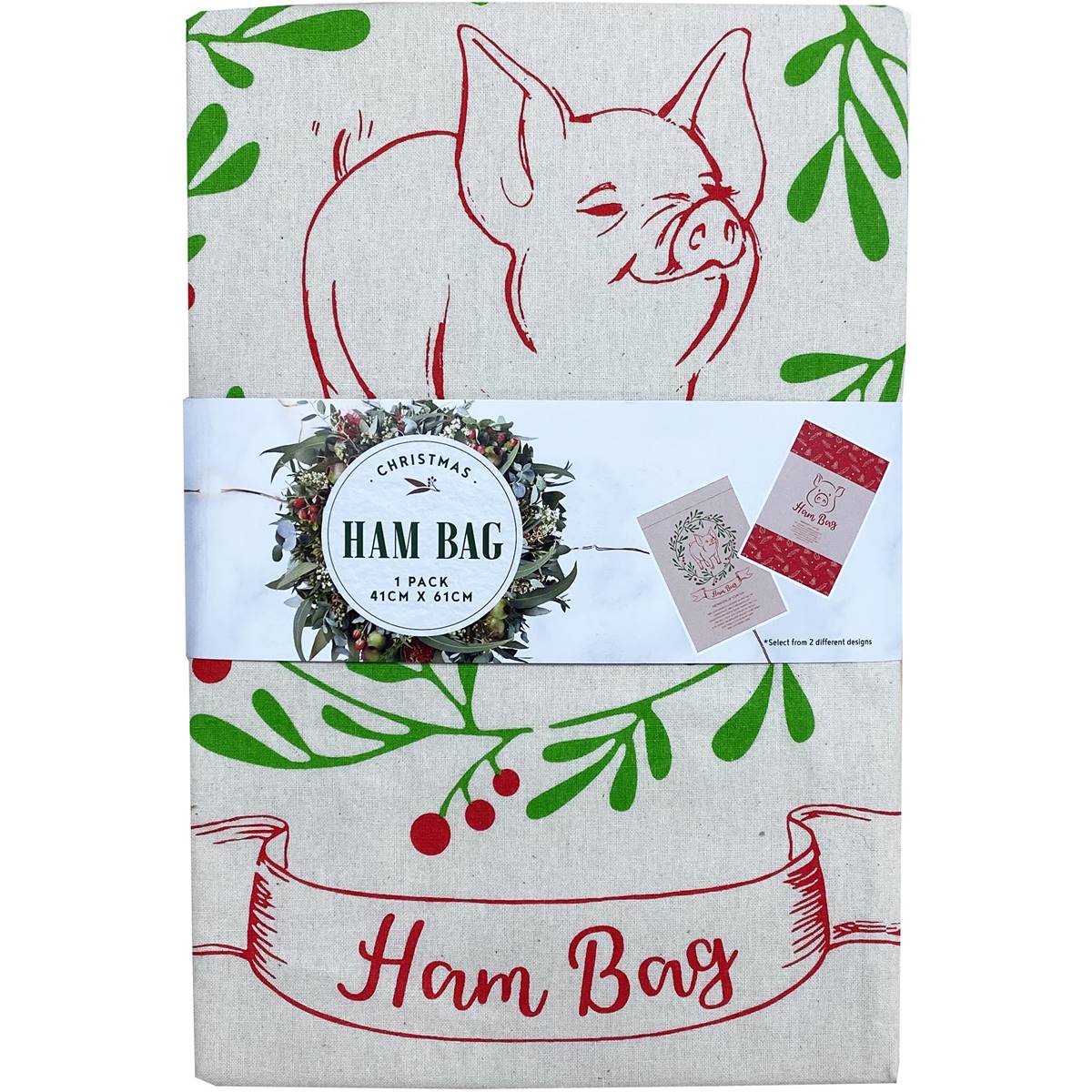 Christmas Ham Bag Assorted Each | Woolworths