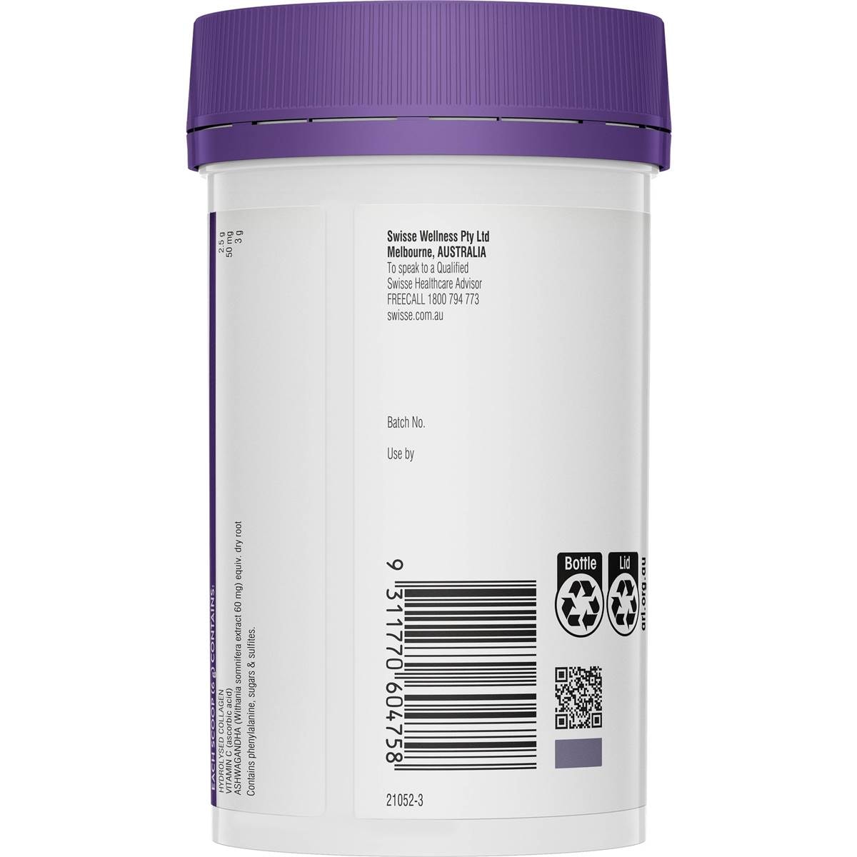 Swisse Beauty Collagen Renew Skin + Stress Powder 120g | Woolworths