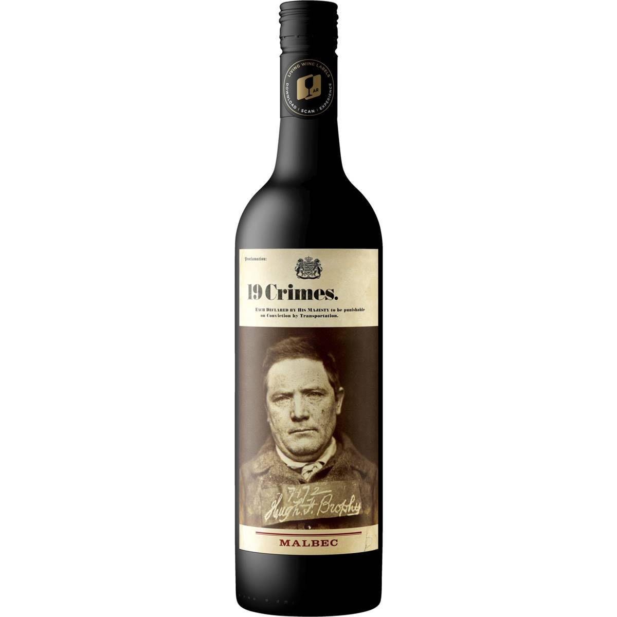 19 Crimes Malbec 750ml | Woolworths