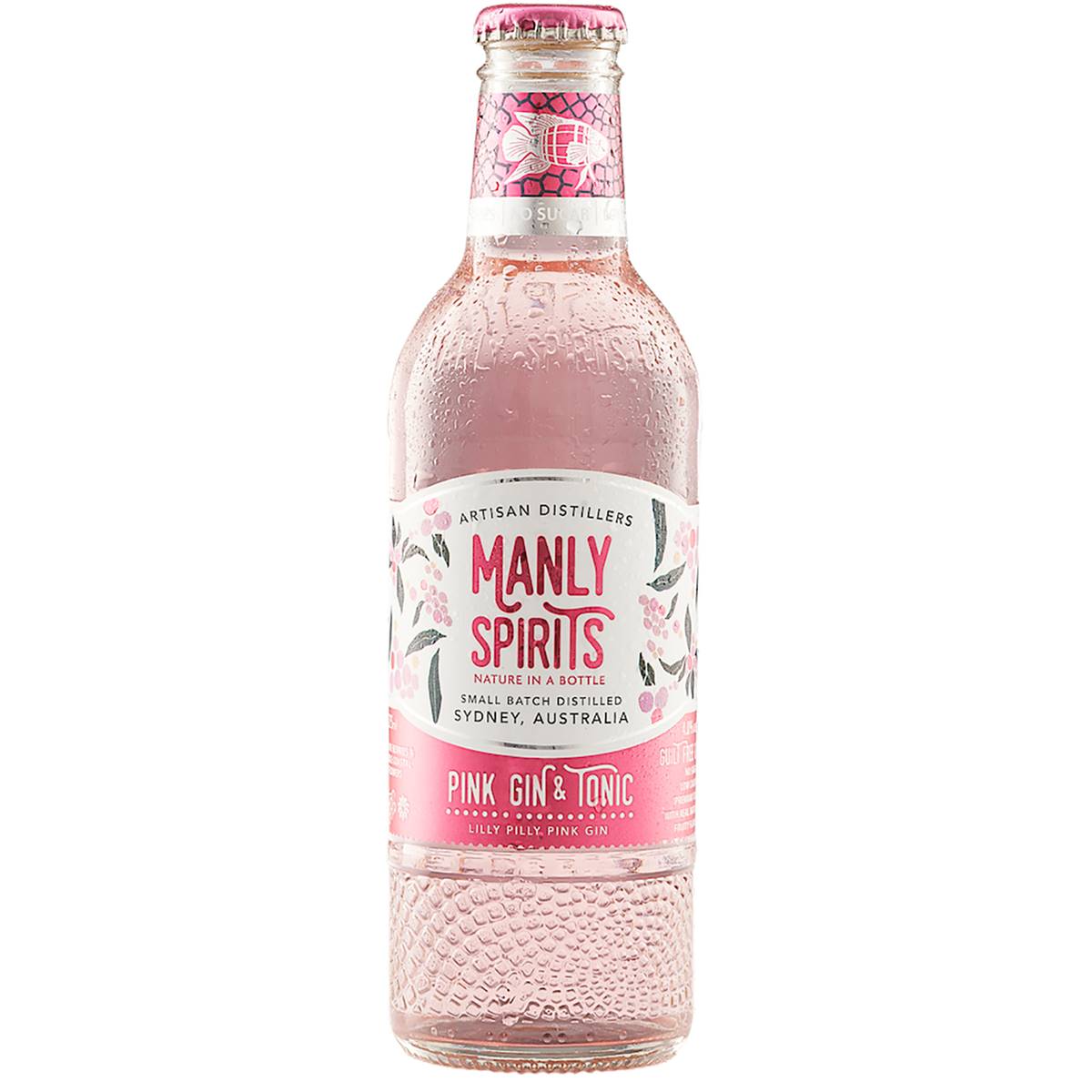 Manly Spirits Pink Gin & Tonic 275ml | Woolworths