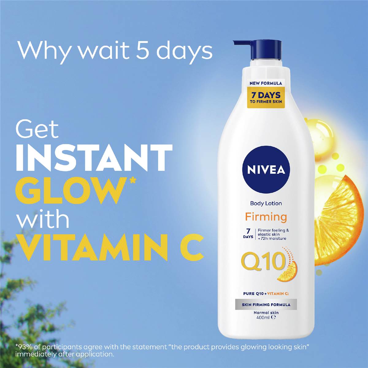 Nivea Q10 Plus Firming Body Lotion With Vitamin C 400ml | Woolworths