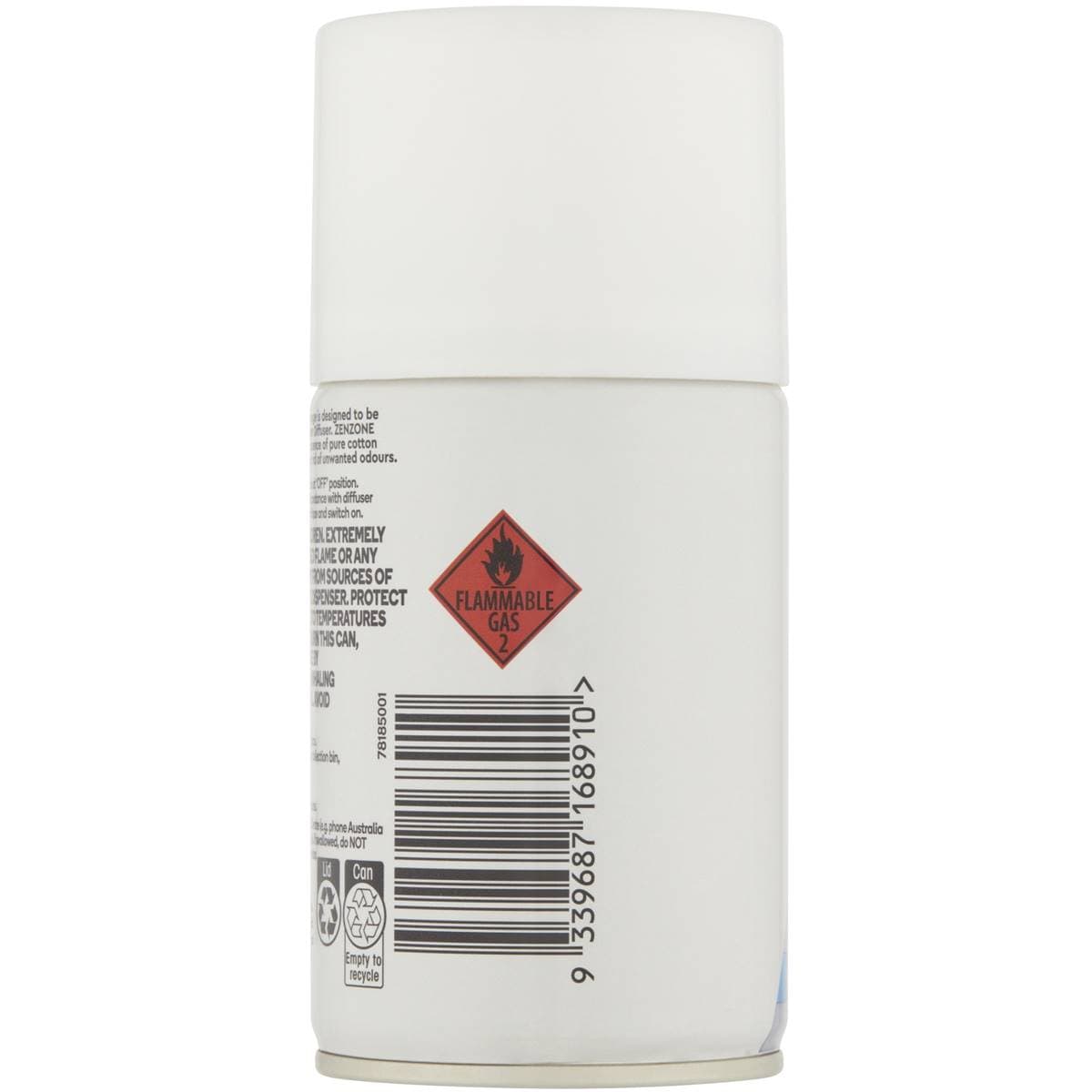 Zenzone Air Freshener Spray Refill Cotton Flower 180g | Woolworths