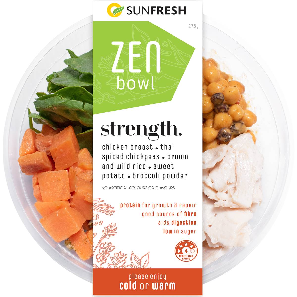 Sunfresh Zen Strength Bowl 275g | Woolworths