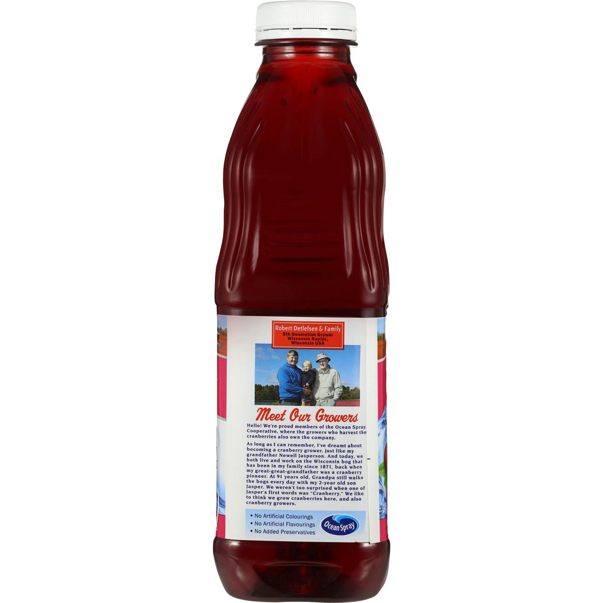 Ocean Spray Cran Raspberry Juice Drink 1.5l | Woolworths
