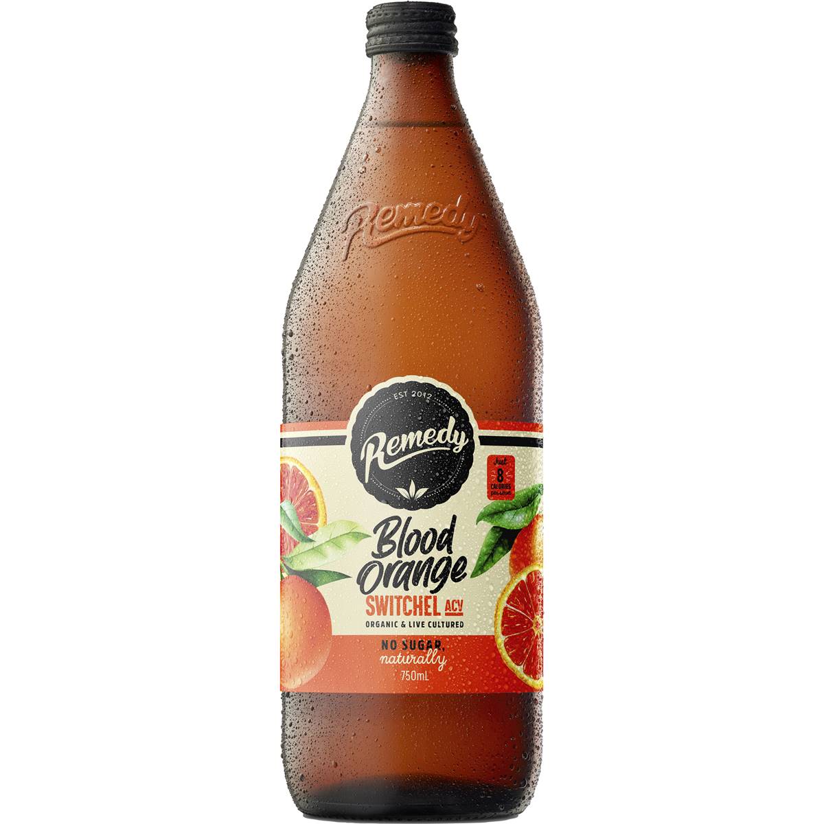 Remedy Organic Switchel Blood Orange 750ml | Woolworths