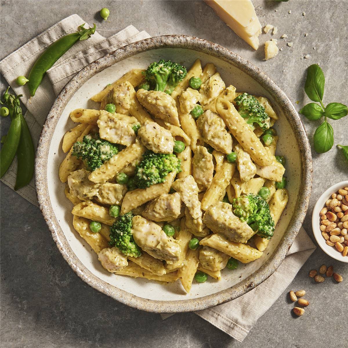 My Muscle Chef Pesto Chicken Pasta Chilled Meal 330g | Woolworths