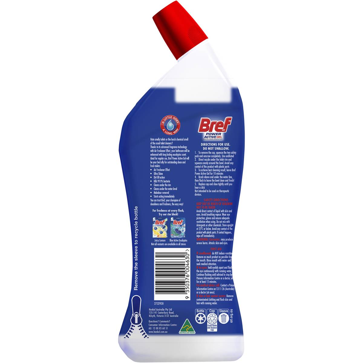 Bref Fresh Boost Eucalyptus Each | Woolworths