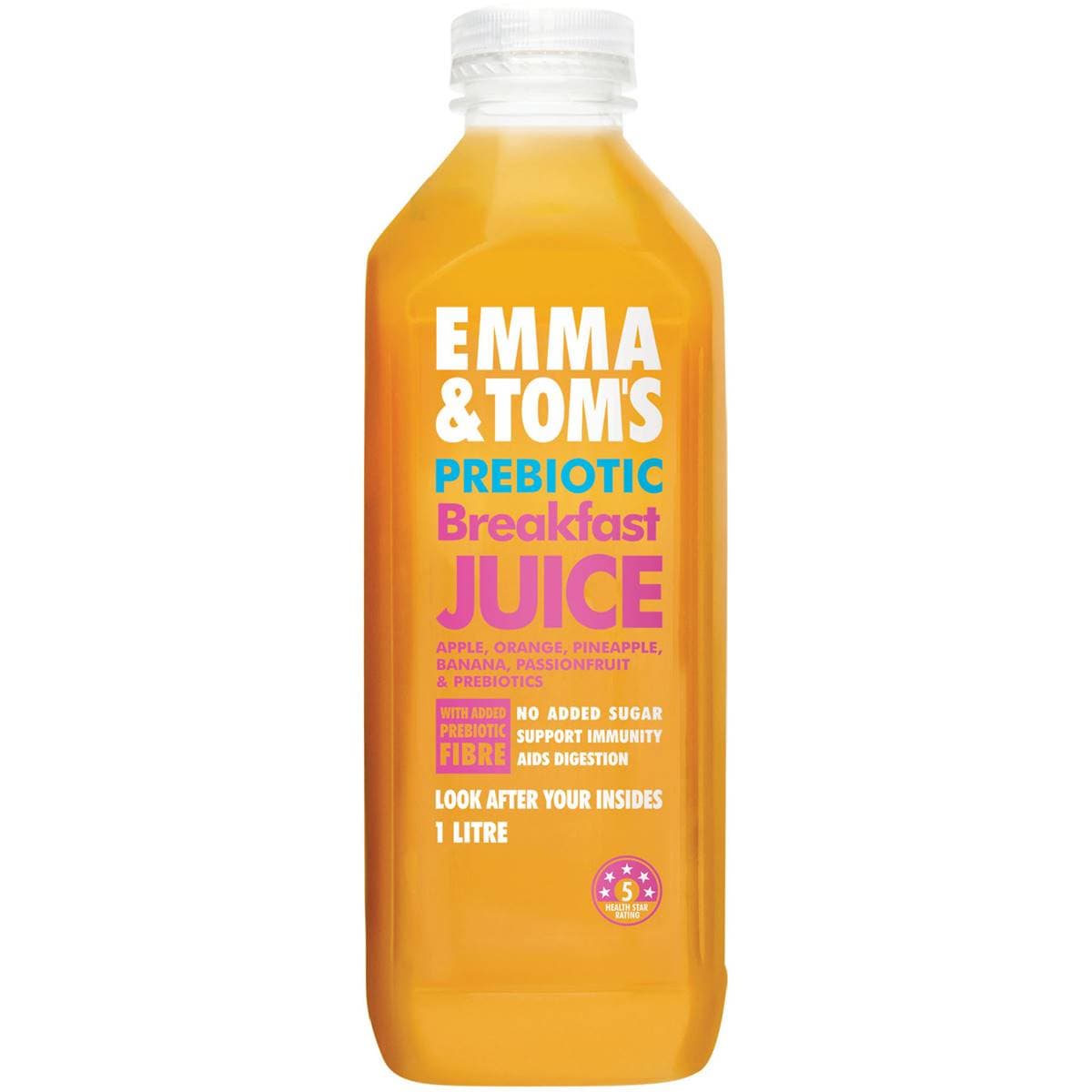 Emma & Tom's Prebiotic Breakfast Juice 1l | Woolworths