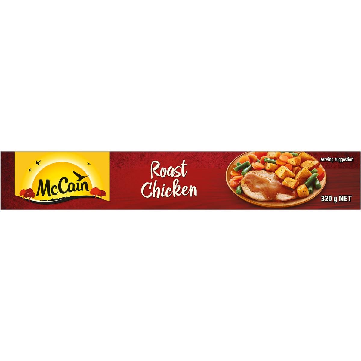 Mccain Dinner Roast Chicken Frozen Meal 320g | Woolworths