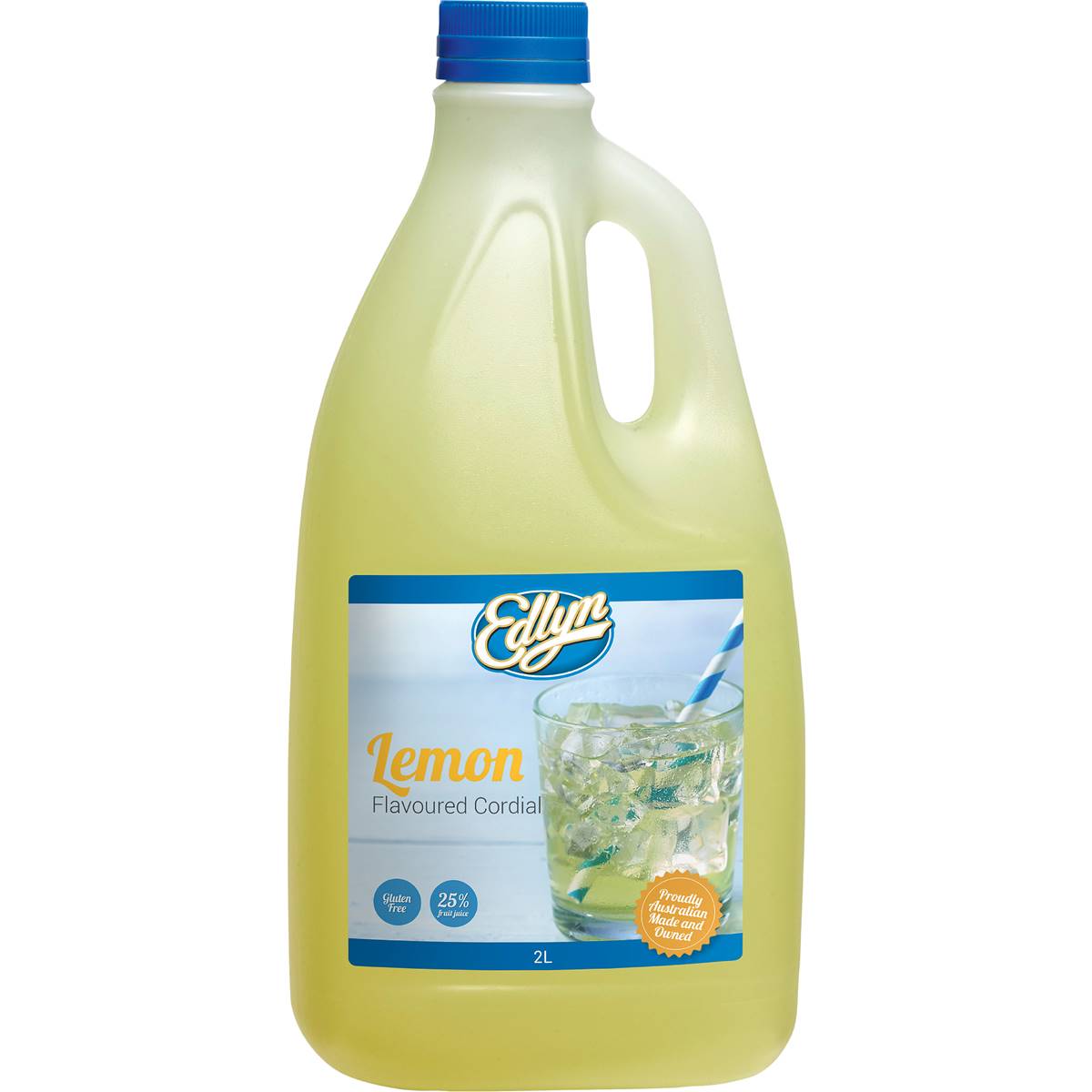 Edlyn Lemon Flavoured Cordial 2l | Woolworths