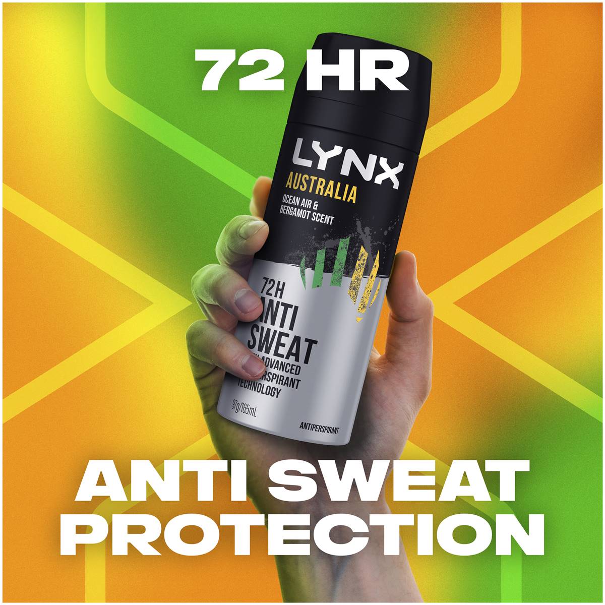 Lynx Australia Antiperspirant Aerosol Deodorant 165ml | Woolworths