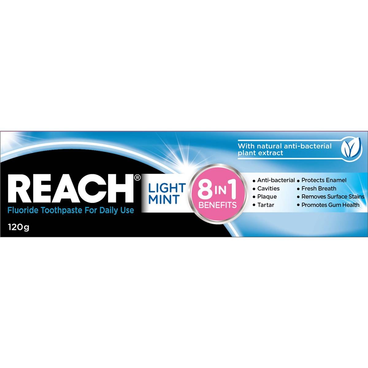 Reach Light Mint Toothpaste Toothpaste 120g | Woolworths