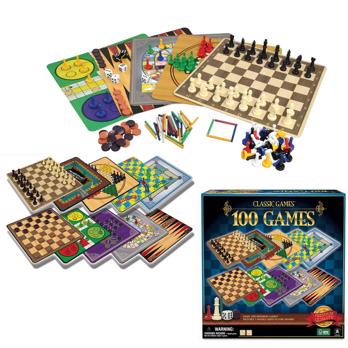 Classic 100 Games Set Each | Woolworths