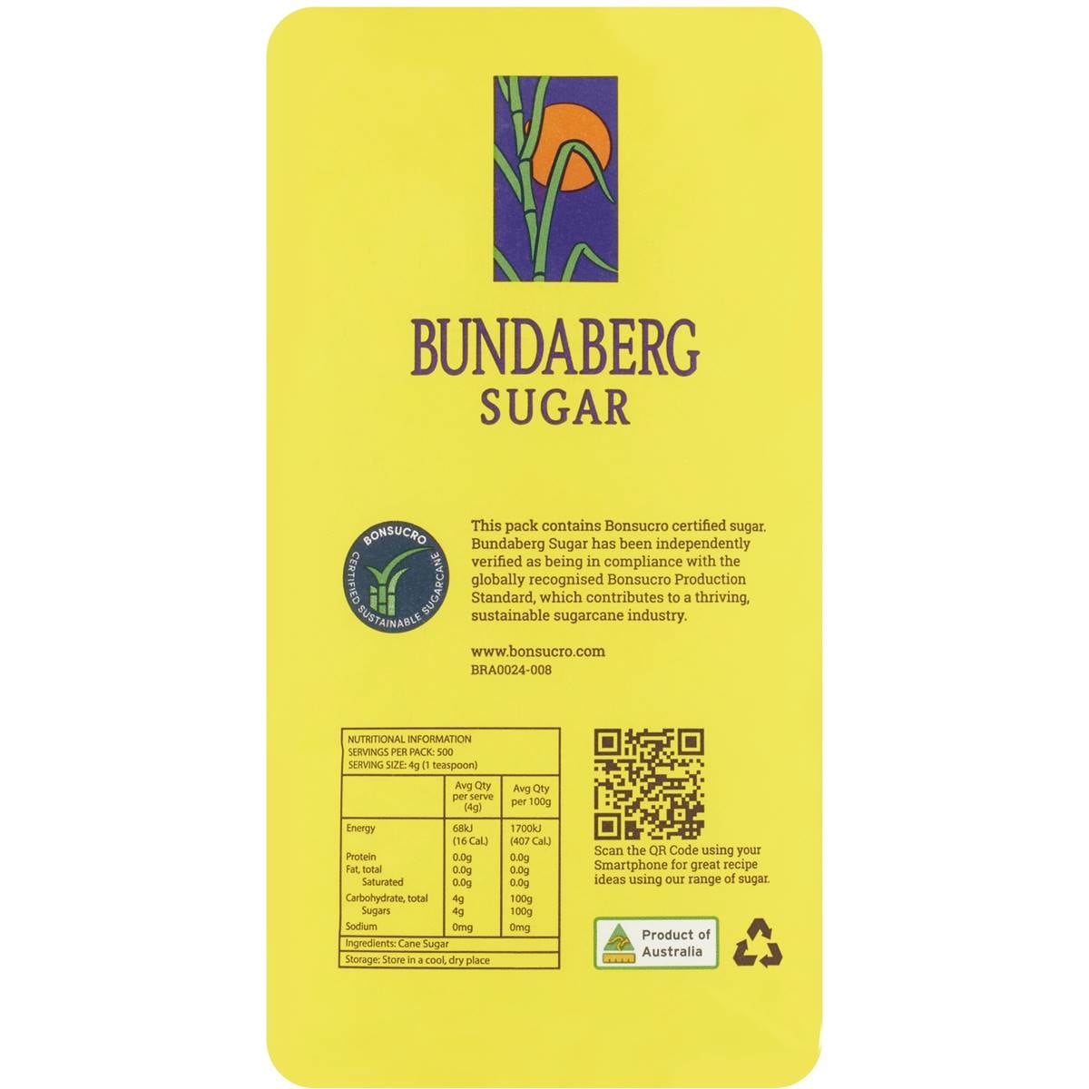 Bundaberg White Sugar 2kg | Woolworths
