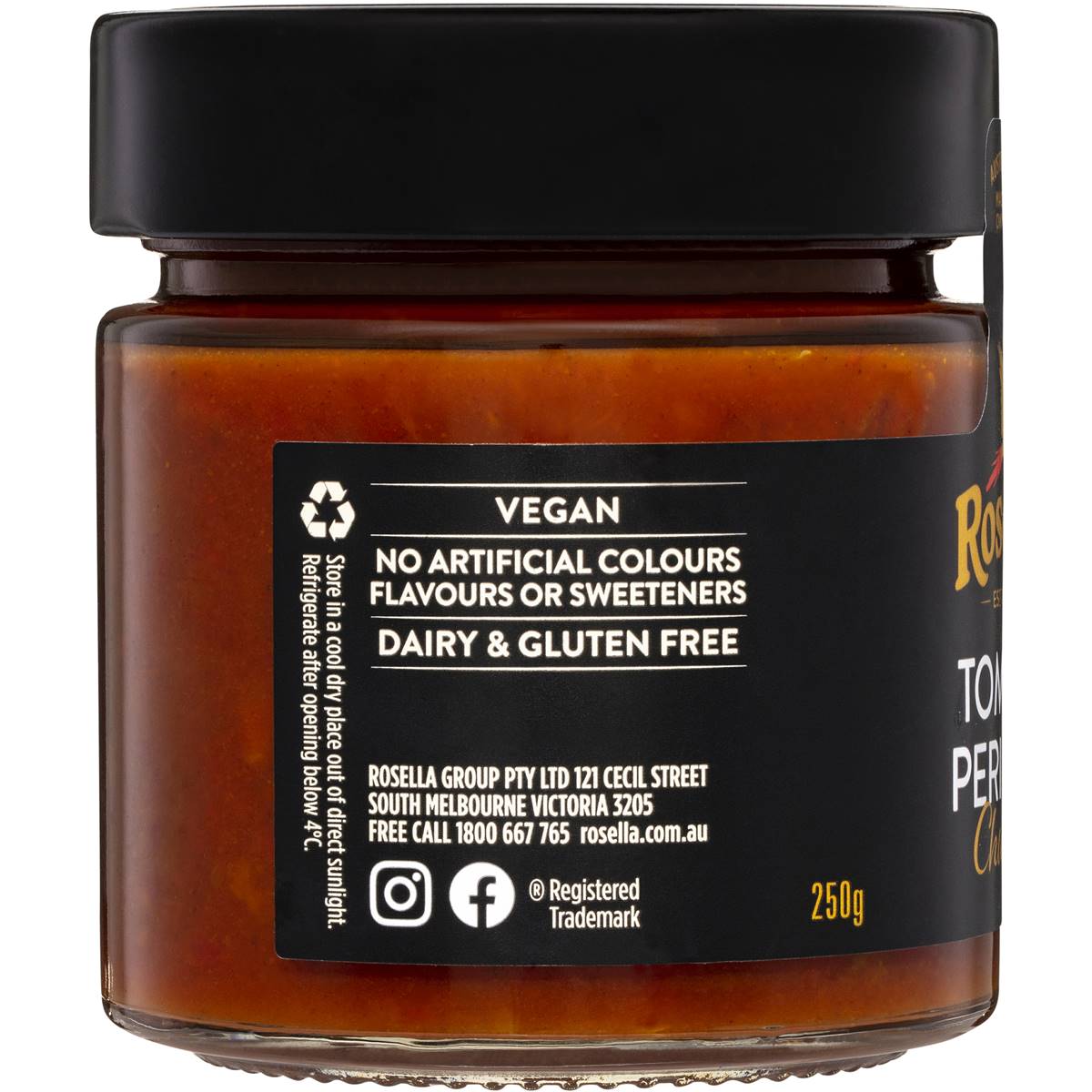 Rosella Tomato Peri Peri Chutney 250g | Woolworths