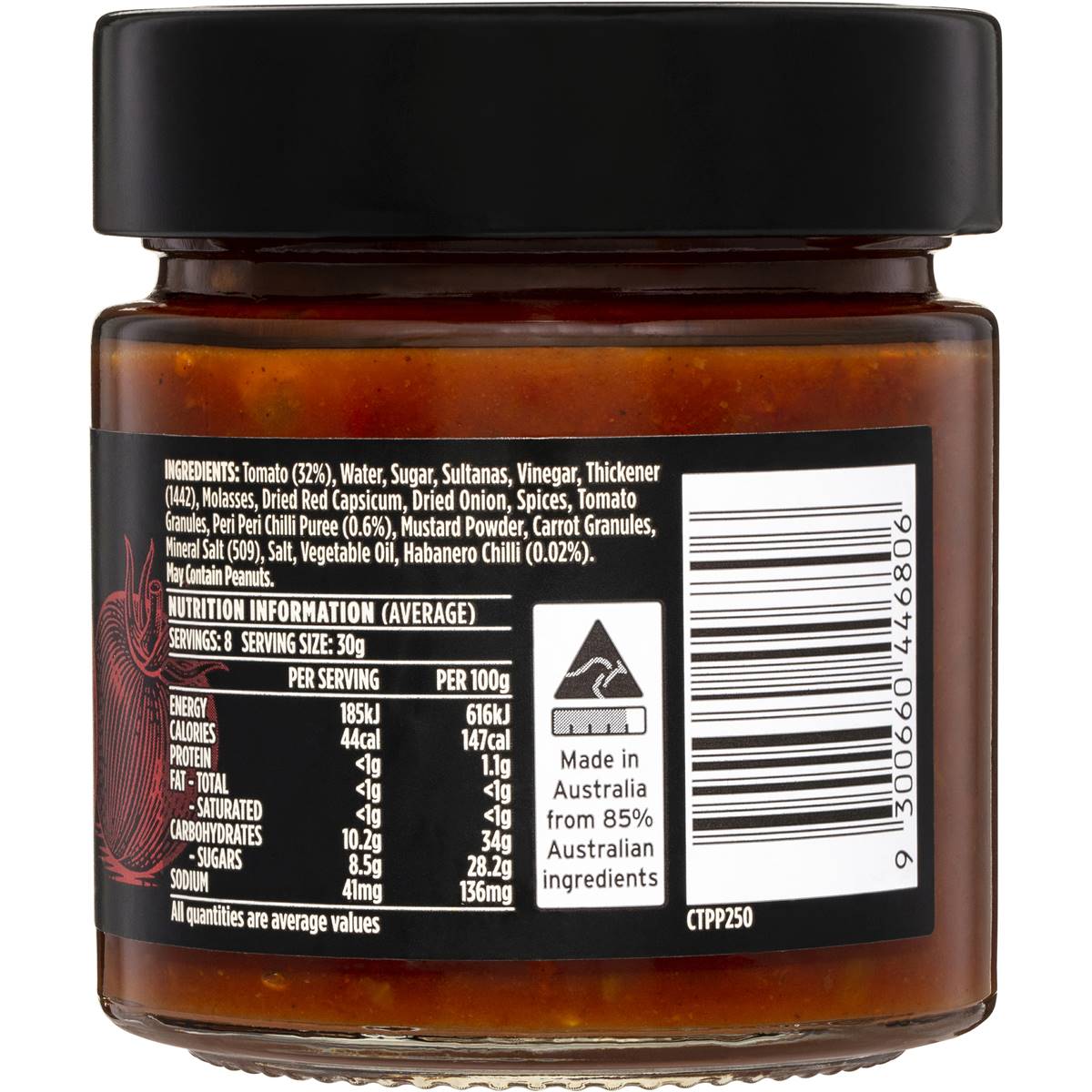 Rosella Tomato Peri Peri Chutney 250g | Woolworths
