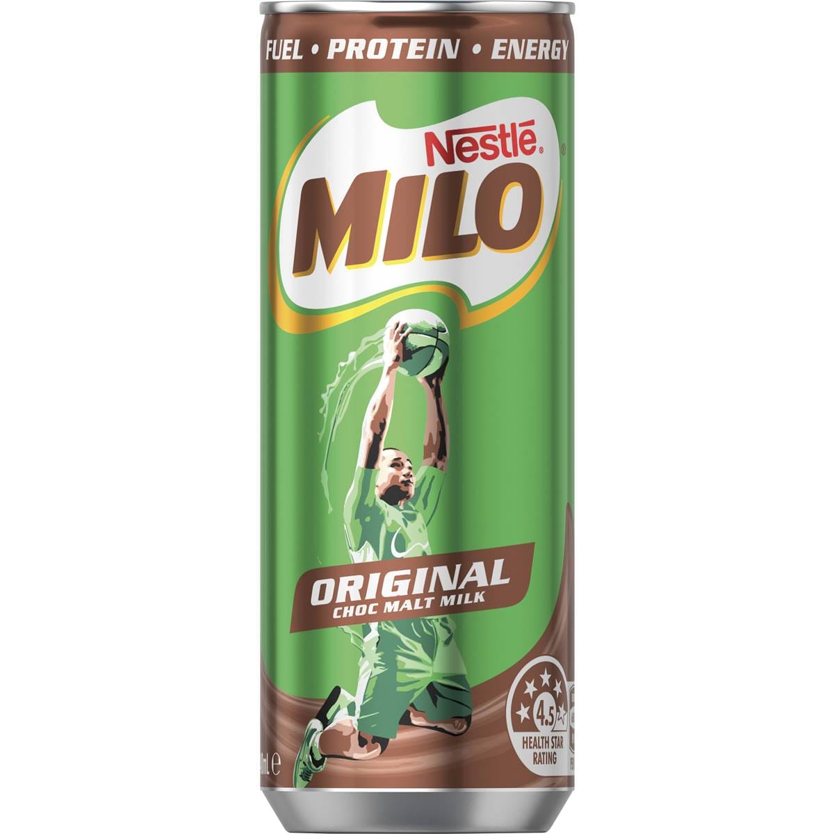 Nestle Milo Original Flavoured Milk Can 240ml | Woolworths