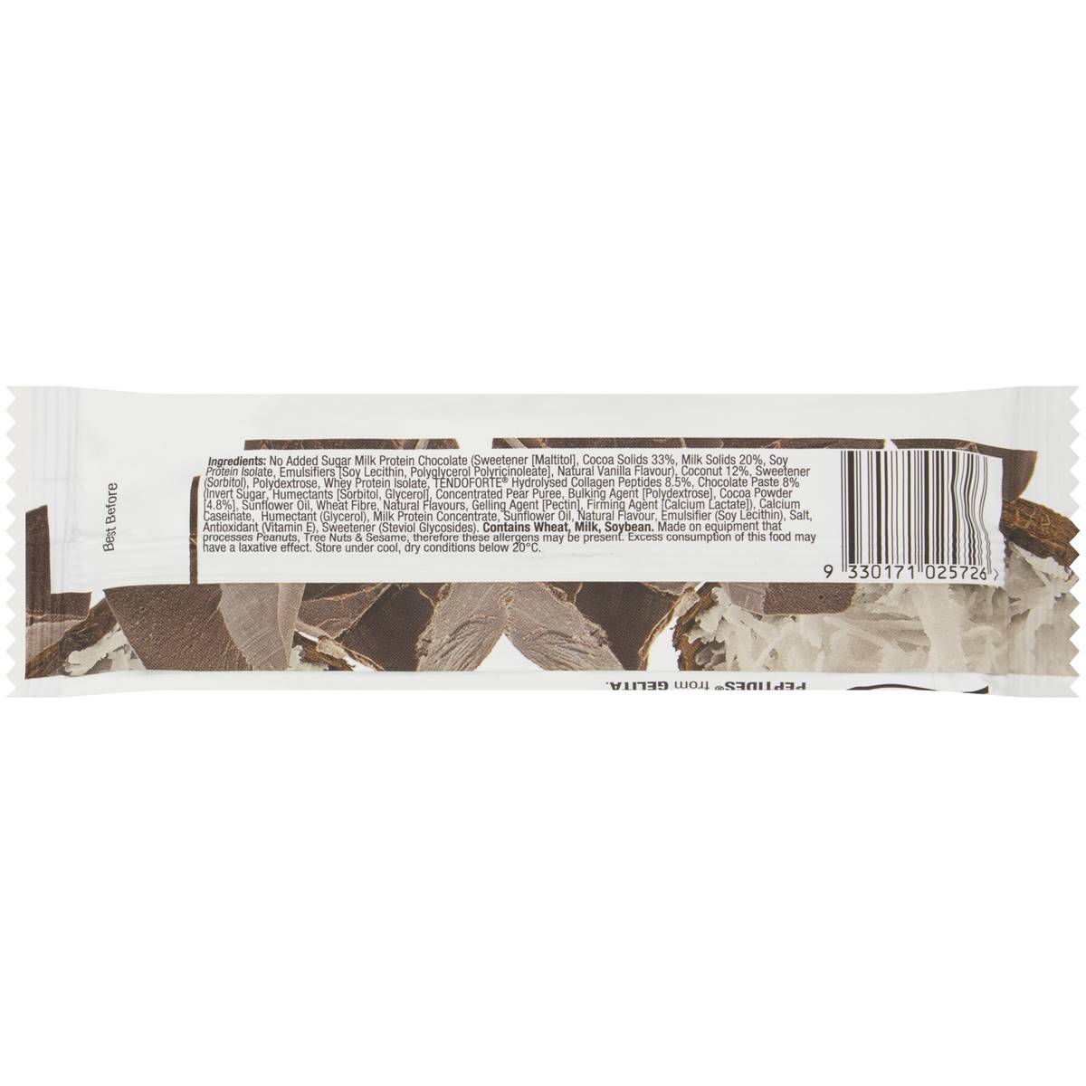 Body Science Collagen Low Carb Protein Bar Choc Coconut 60g | Woolworths