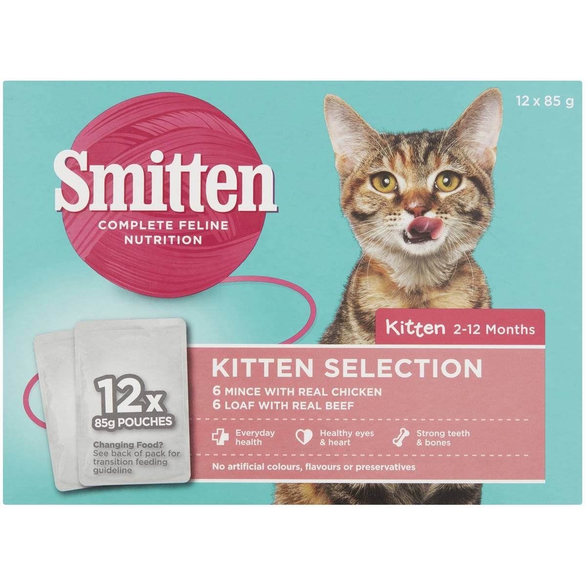 Smitten Kitten Selection Wet Cat Food 12 Pack | Woolworths