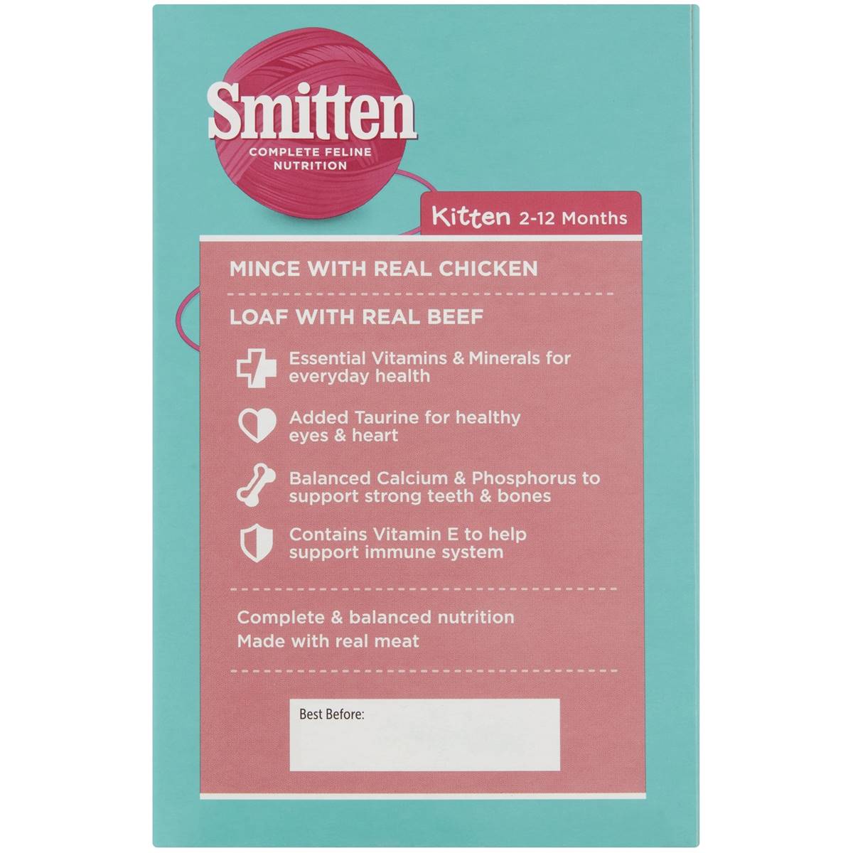 Smitten Kitten Selection Wet Cat Food 12 Pack | Woolworths