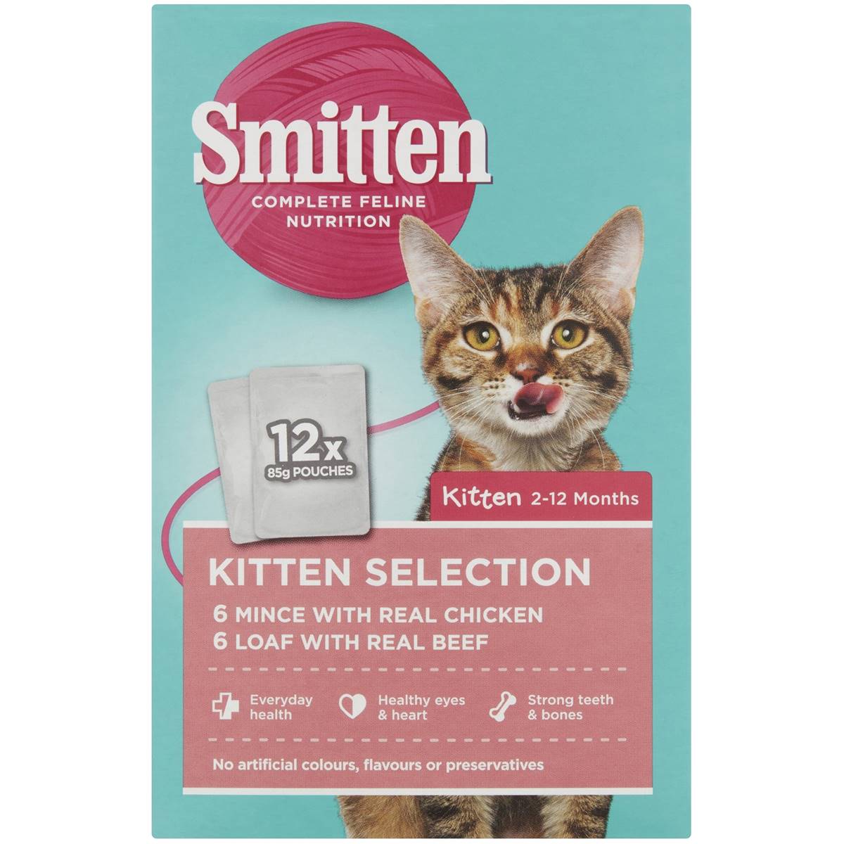 Smitten Kitten Selection Wet Cat Food 12 Pack | Woolworths