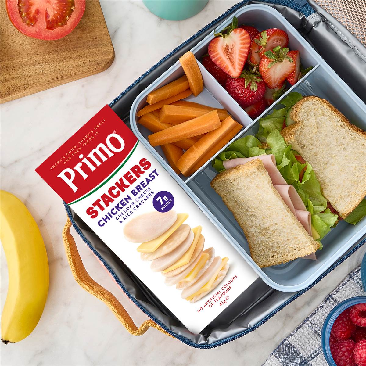Primo Stackers Chicken Cheese & Crackers 45g | Woolworths