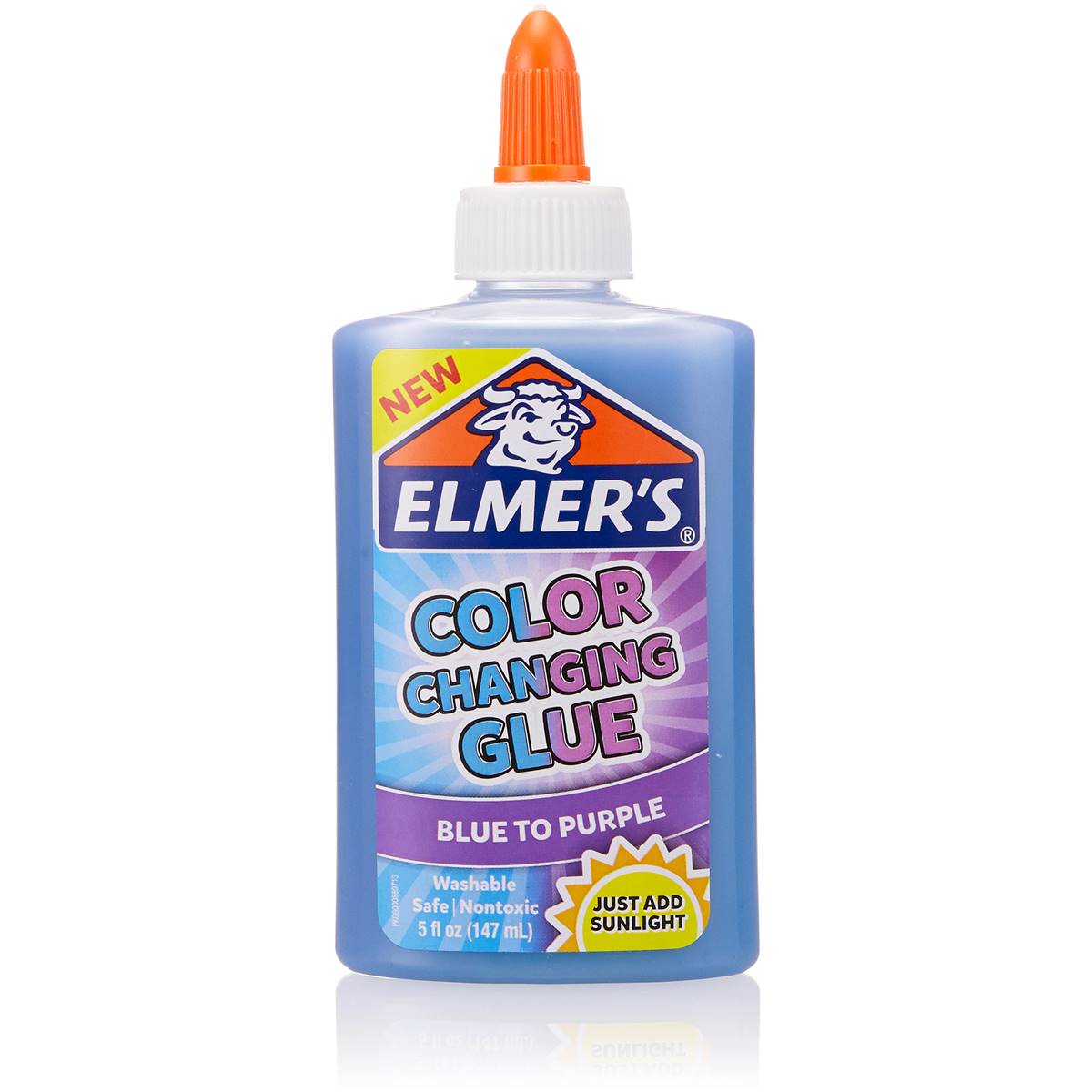 Elmer's Colour Changing Glue Blue To Purple 147ml | Woolworths
