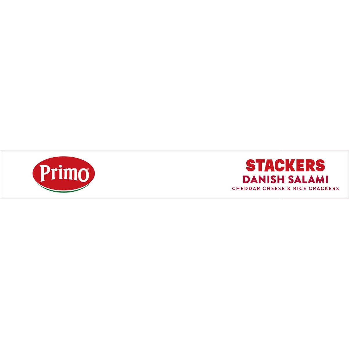 Primo Stackers Salami Rice Cheese & Crackers 45g | Woolworths