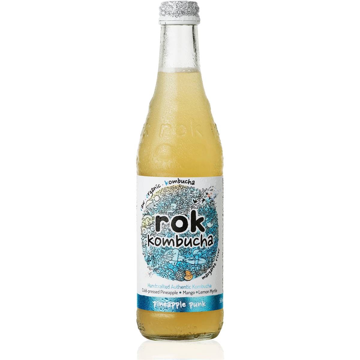 Rok Kombucha Pineapple Punk 365ml | Woolworths