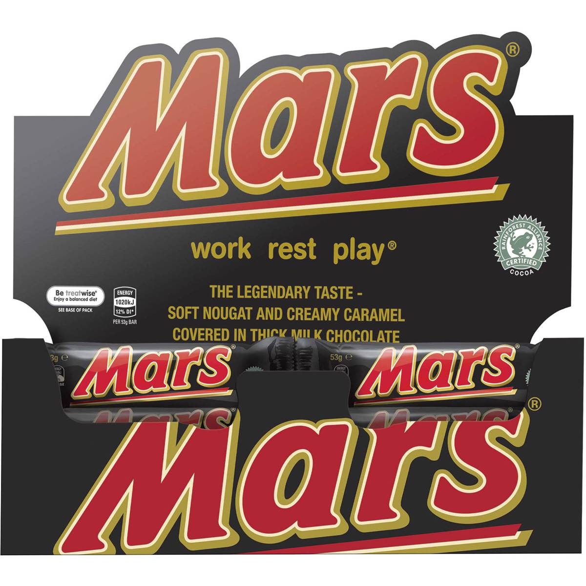 Mars Chocolate Bar 53g | Woolworths