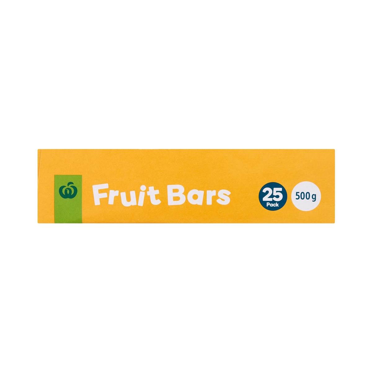 Woolworths Fruit Bars Assorted 25 Pack | Woolworths
