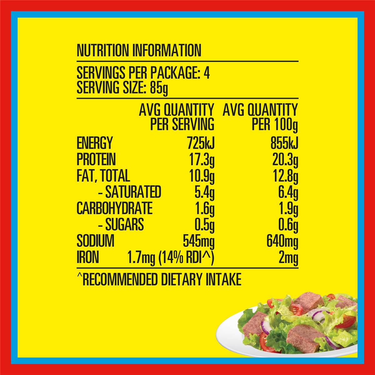 Hamper Corned Beef Lite Canned Meat 340g | Woolworths