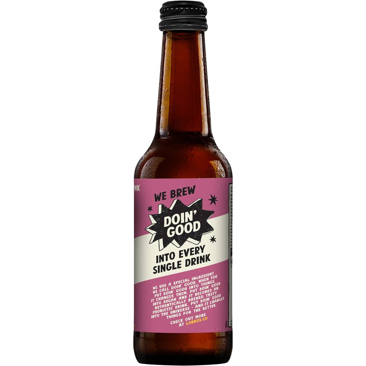 Lo Bros Kombucha Passionfruit 330ml | Woolworths