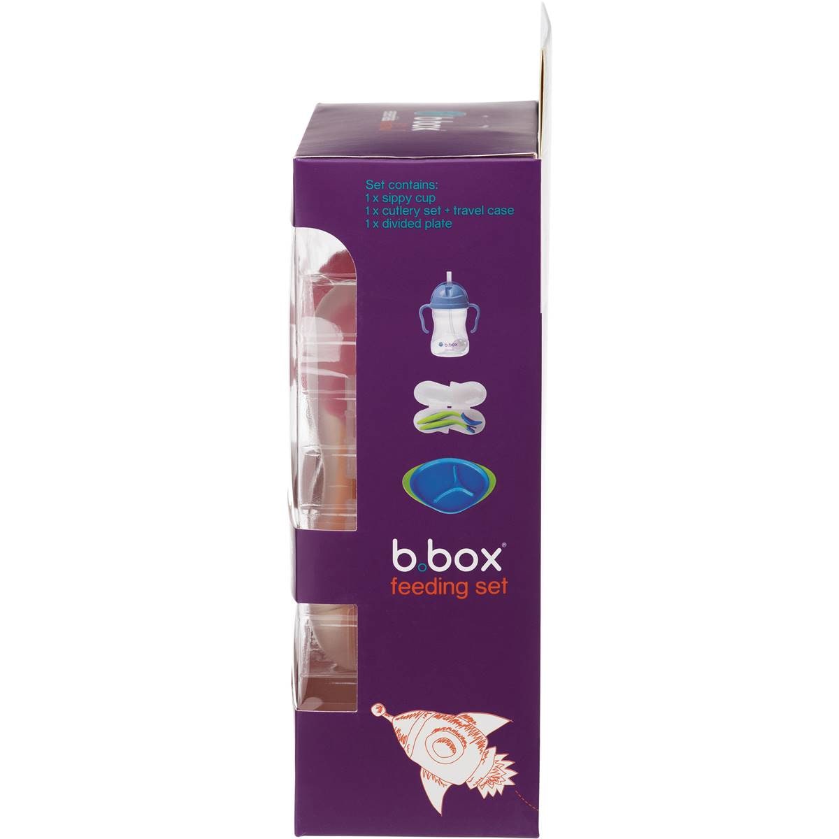 B.box Feeding Set - Strawberry Shake Each | Woolworths