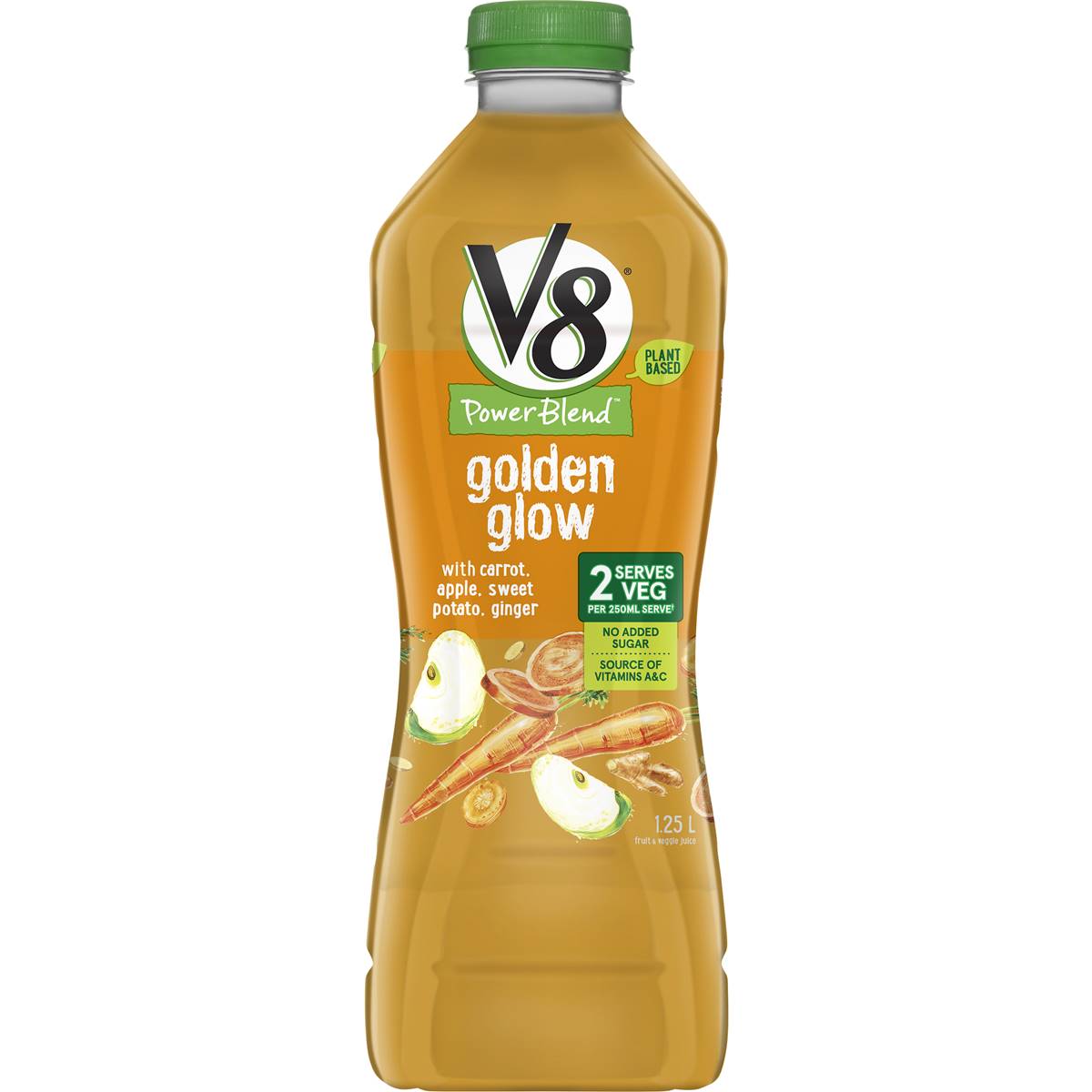 V8 Power Blend Juice Golden Glow 1.25l | Woolworths