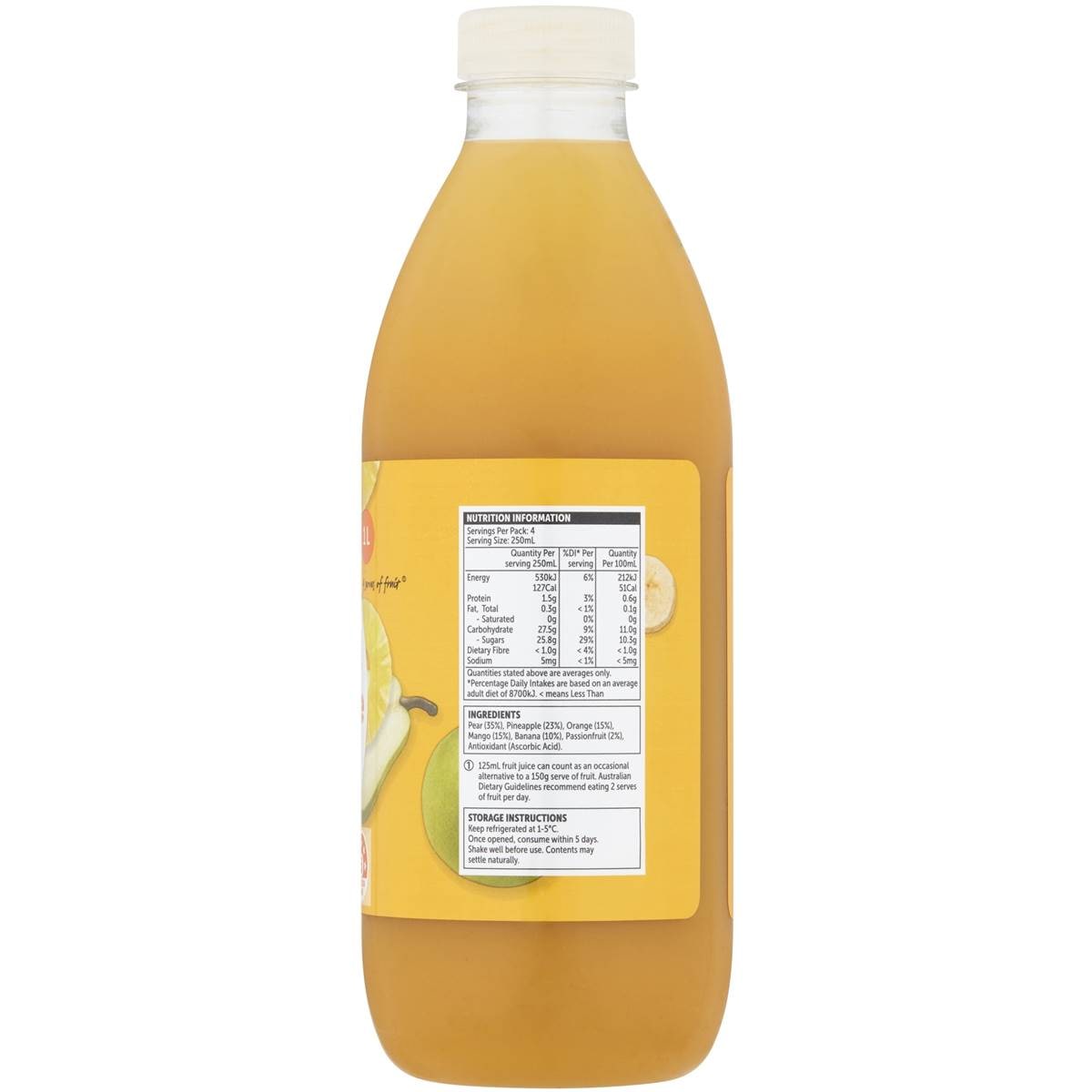 Woolworths Tropical Smoothie 1l | Woolworths