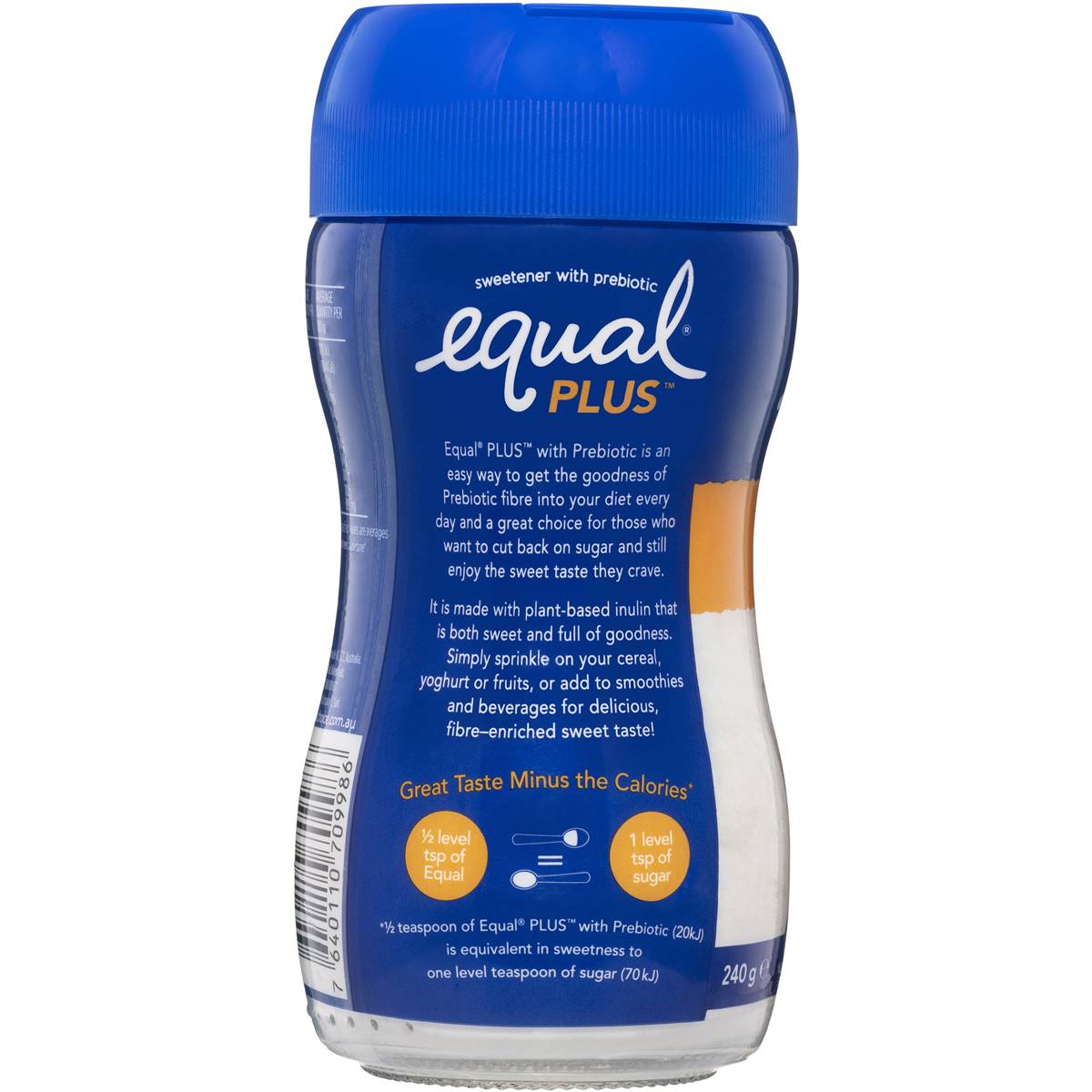 Equal Plus With Prebiotic 240g | Woolworths