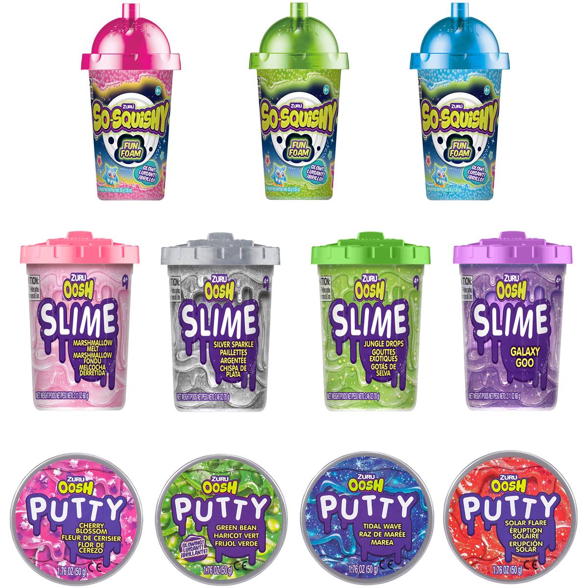 Zuru Super Oosh Putty Pack Each Woolworths